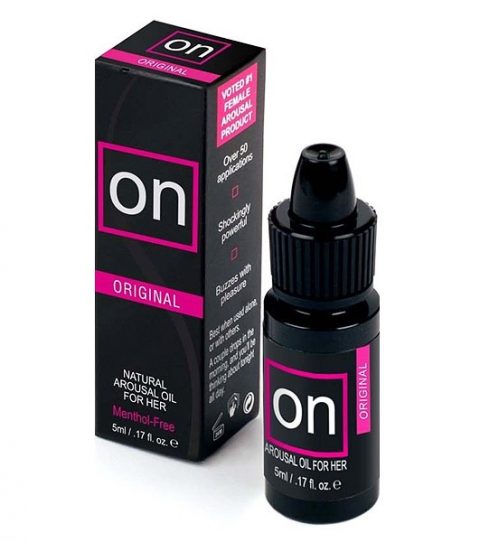 Aceite Excitante Femenino On 5ml Aceite natural sin mentol - Sexcellent